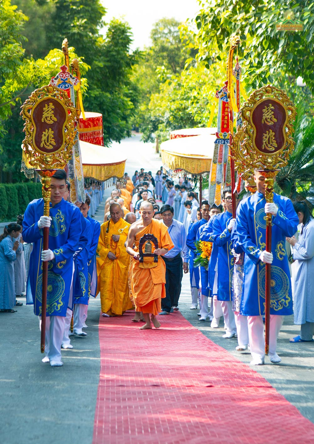 Ba Vang Pagoda organizes the 266th death anniversary of Maha Sramana ...